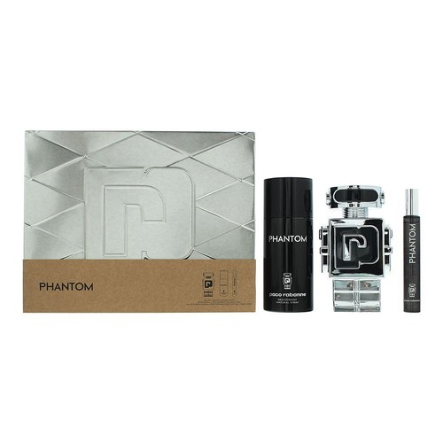 Paco Rabanne Phantom Eau De Toilette 100ml, 10ml + Deodorant Spray ...