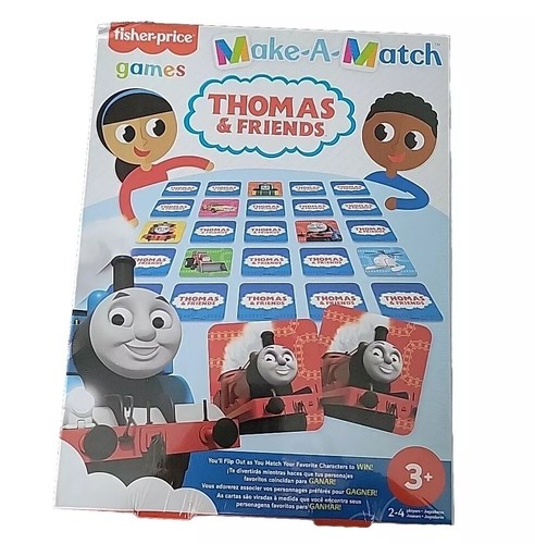 Mattel Thomas & Friends Make-A-Match Matching Game Fisher-Price Thomas ...