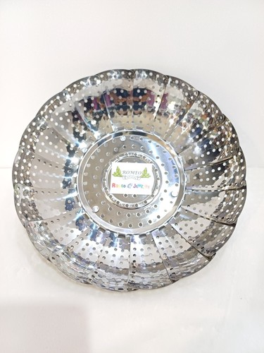 Multipurpose Round Foldable Stainless Steel Butterfly Steamer Dumpling ...