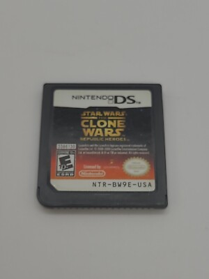 Star Wars Clone Wars: Republic Heroes (Nintendo DS) Authentic Cartridge ...