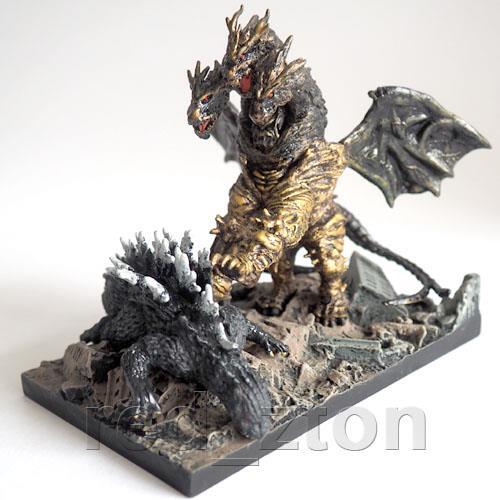 Bandai Polystone Collection Vol.7 Scene M-7 Godzilla Vs Kaisar Ghidorah ...