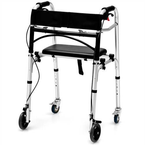 Walking aids w/h rollers and brakes for elderly/walking assistance in ...
