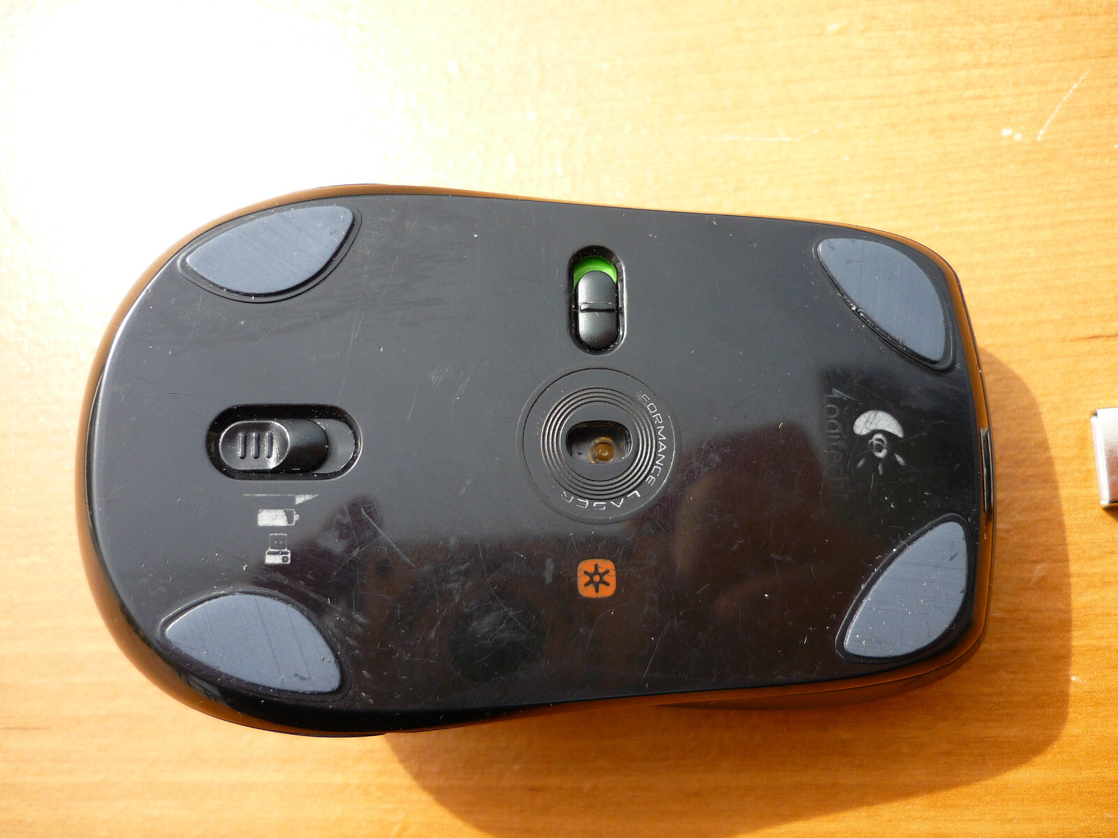 Logitech M505 Wireless Laser Mouse w/ Receiver Black - VG CONDITION | eBay