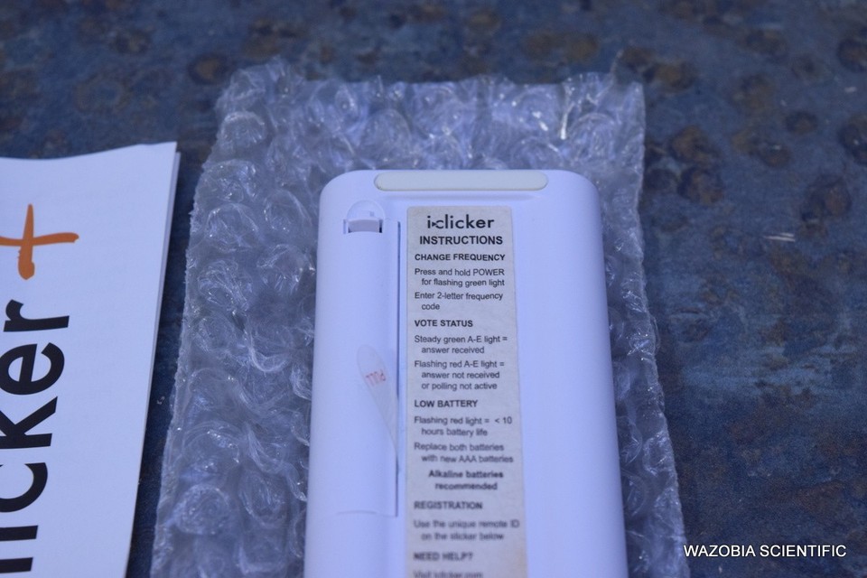ICLICKER + PLUS RLR15 STUDENT CLASSROOM REMOTE RESPONSE SYSTEM | eBay