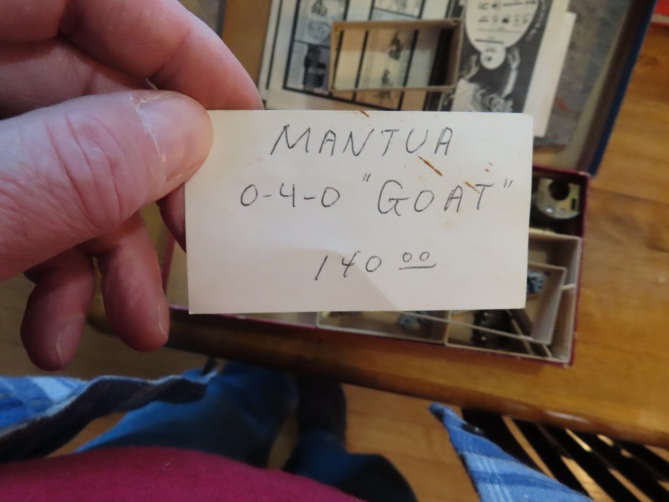 Vintage Mantua 0-4-0 Yard Goat Switcher HO No. 204 | eBay