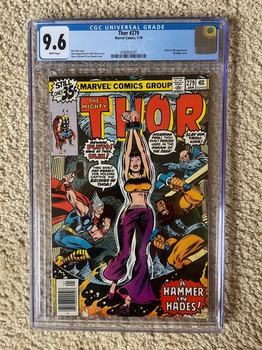 Thor 279 CGC 9.6 Marvel Comics Feb 1979 - Jane Foster Bondage Cover | eBay