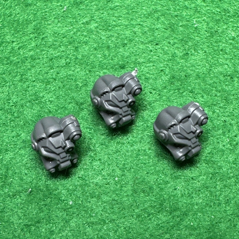 Warhammer 40k Space Marines Terminator Head Bit 3x Part Helmet Games ...