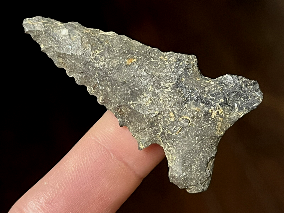 EXCEPTIONAL BIG SANDY POINT OHIO ARROWHEADS AUTHENTIC INDIAN ARTIFACT ...