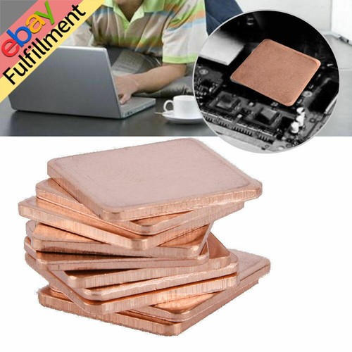High-purity Copper Hearsinks Cooling Copper Pad Shim laptop CPU | eBay