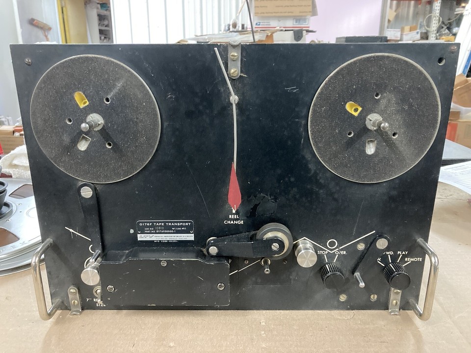NASA Apollo Astro-Science Corp Tape Recorder Concertone | eBay