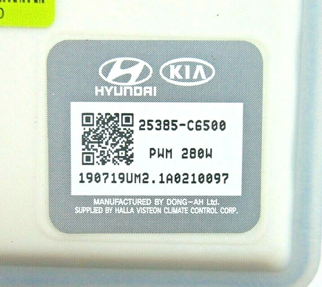 OEM GENUINE !! FAN CONTROLLER for 2016-2020 KIA SORENTO 3.3L OE# 25385 ...