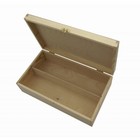 Wooden gift or display double Wine Box - Decoupage Unpainted Craft Raw ...