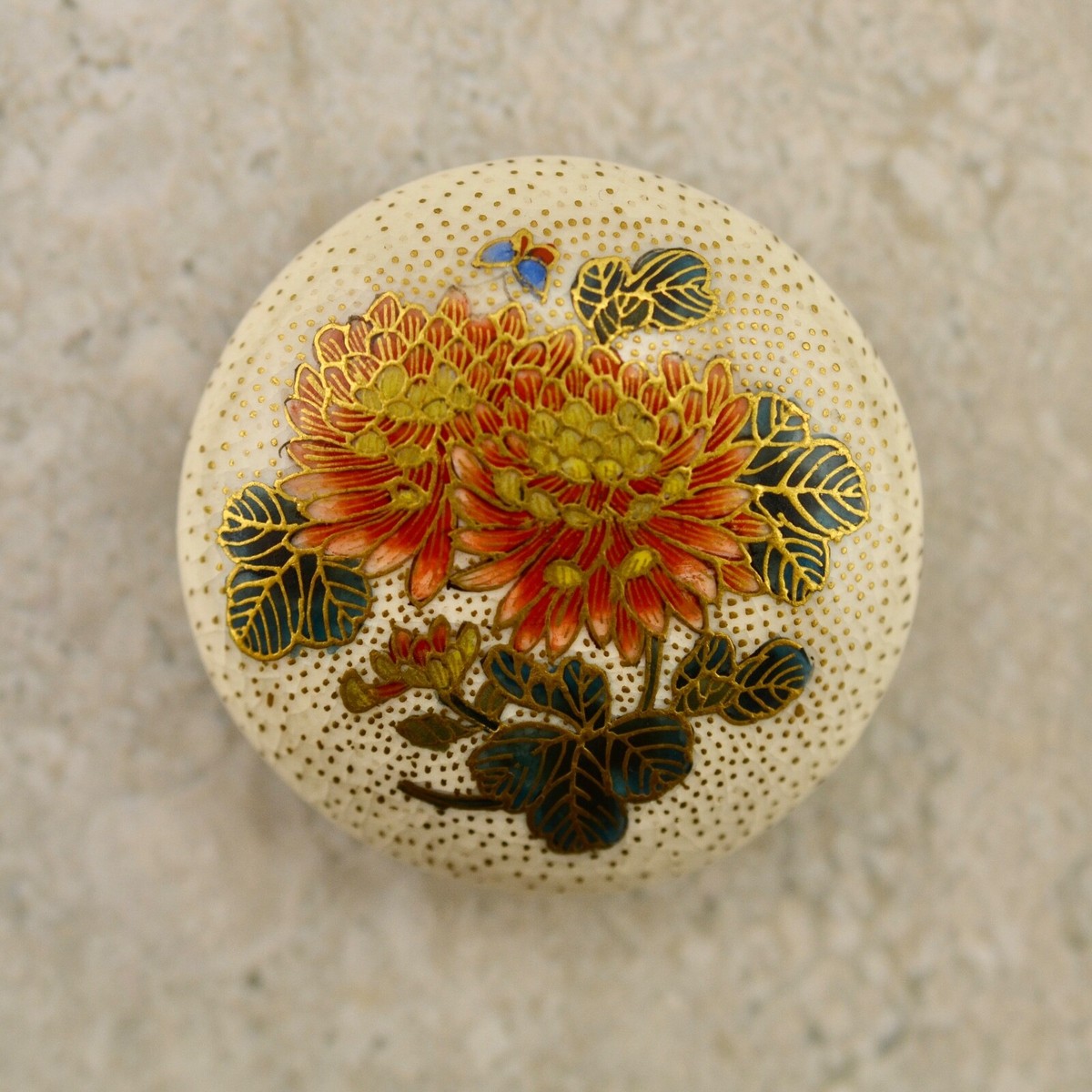 Japanese Button Art Hiroshige's One Hundred Famous Views Of Edo: