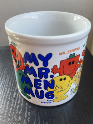 My Mr Men Mug - Mr Men Ceramic Coffee / Tea Mug 180ml Vintage 1980s ...