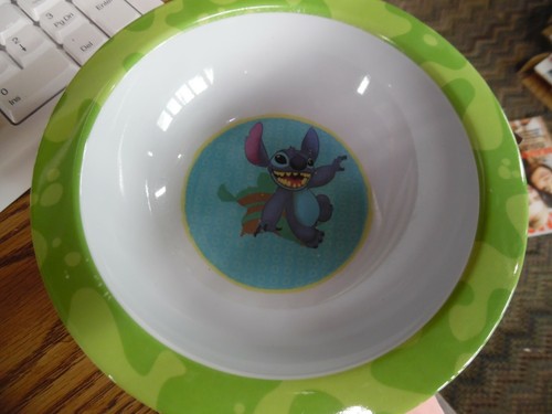 Disney- Stitch of Lilo & Stitch melamine cereal bowl | eBay