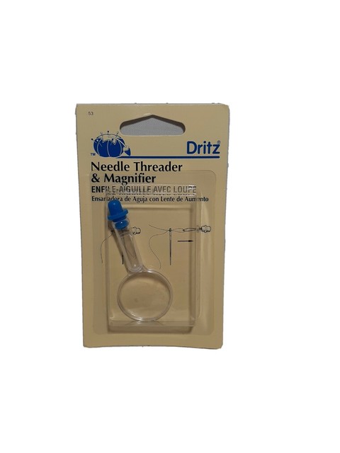 Dritz 53 Needle Threader & Magnifier 3 With 1 Lens for sale online | eBay