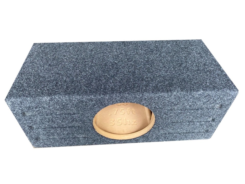 C8 0.75ft 35hz -Car Audio Single 8" Subwoofer Sub Box Speaker ...