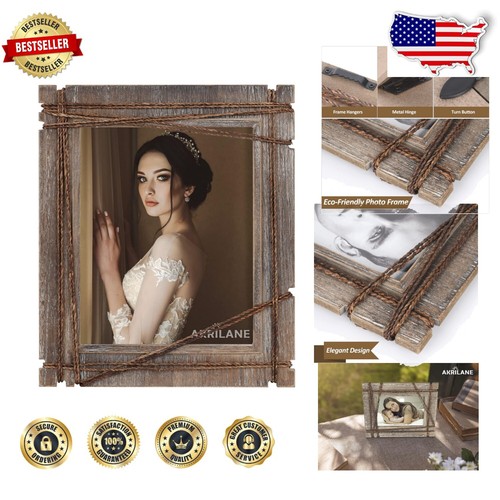 Charming 11x14 Rustic Photo Frame with HD Acrylic for Memorable ...