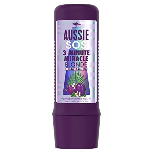 Aussie Sos 3 Minute Miracle Blonde Cheveux Végétalien Profond ...