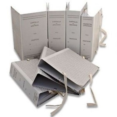 faldoni con lacci dorso 20 cm cartella archivio ARCA fsc 25 pezzi ...