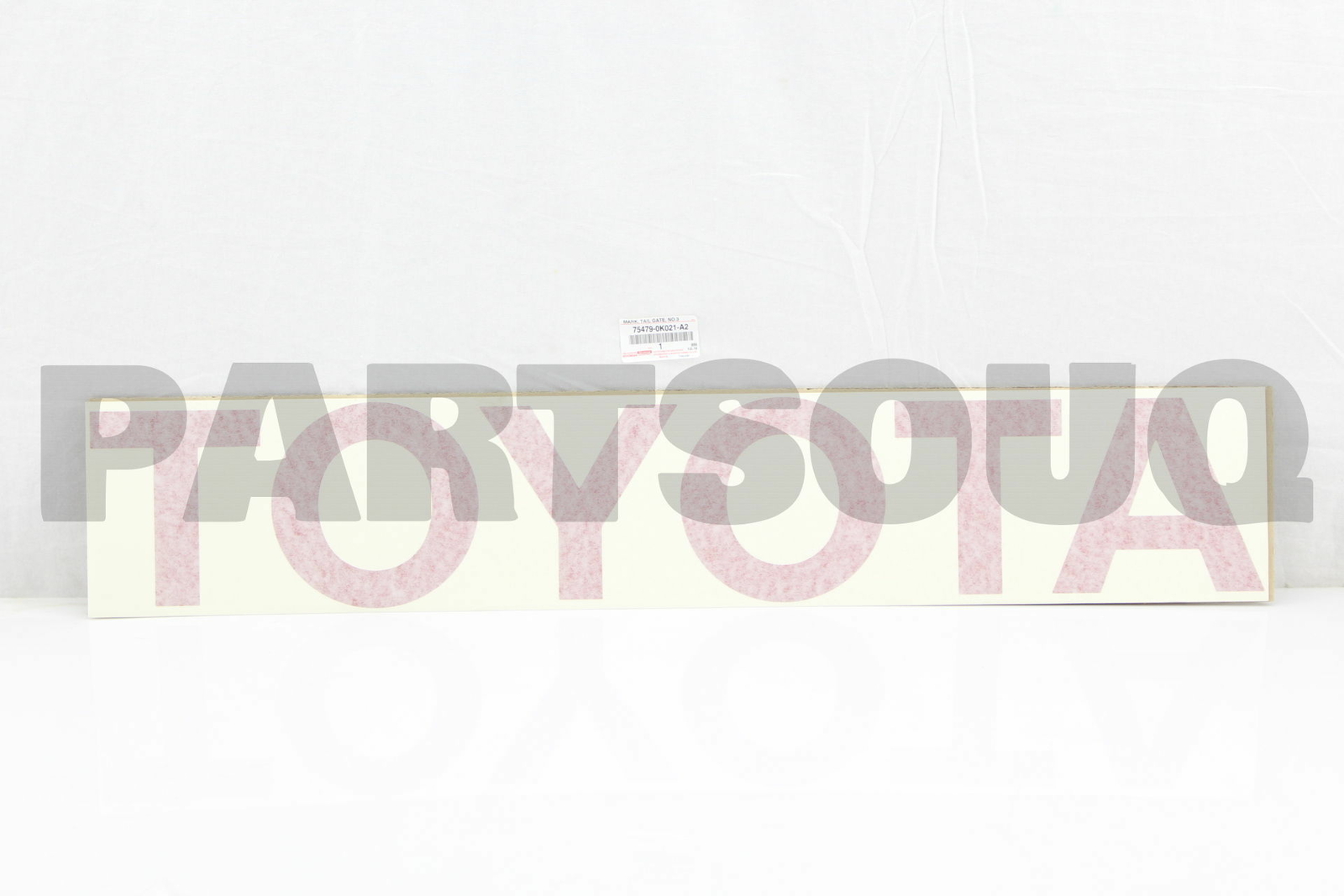 754790K021A2 Genuine Toyota MARK, TAIL GATE 75479-0K021-A2 | eBay