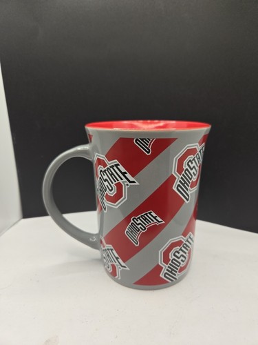 Ohio State Buckeyes Ceramic Coffee Mug Cup Black Red Gray | eBay