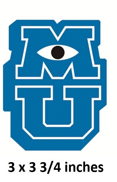 Logotipo De Monsters University Mu Mad Engine Monsters University