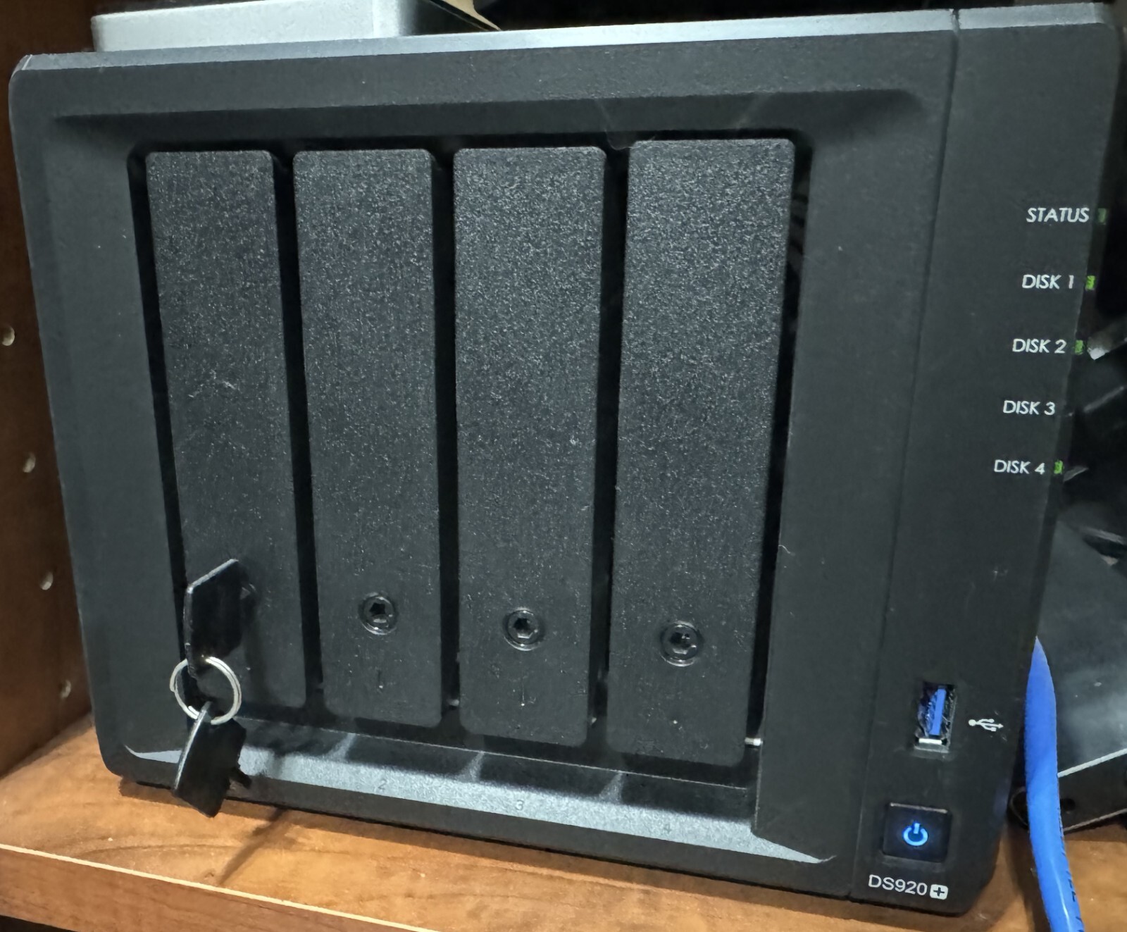 Synology Diskstation ds920+ (Diskless) Upgraded 20 GB Ram + 2x500GB M.2 ...