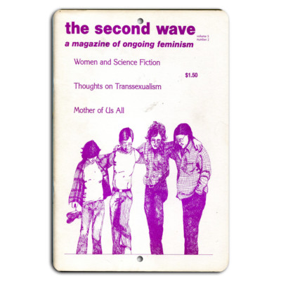Second Wave Feminism: Sci-Fi & Identity - Retro Magazine Cover | eBay