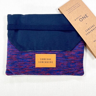 Delta One Someone Somewhere Amenity Reusable Travel Kit Mexican Artisan ...