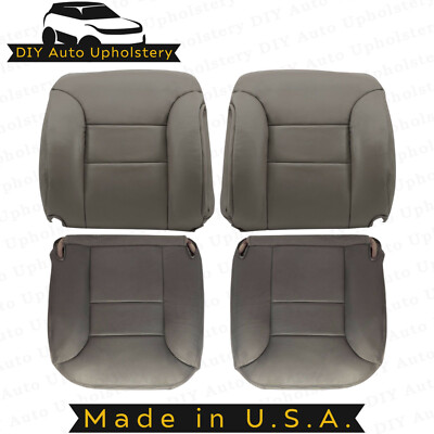 1995 1996 1997 1998 1999 Chevy K1500 C1500 Front Seat Set Pewter Gray ...