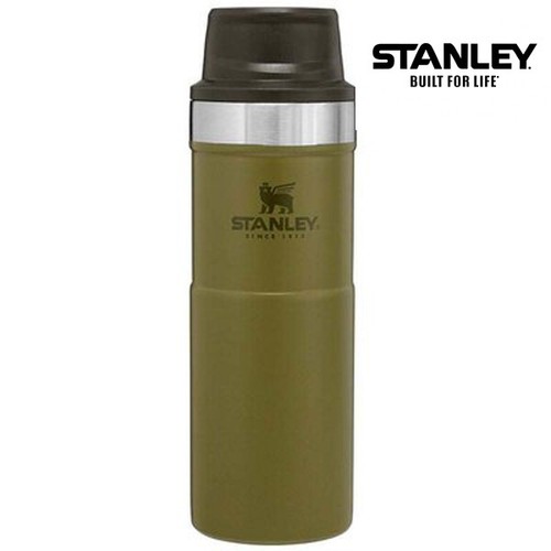 Stanley Classic Trigger Action Travel Mug 16 oz 0.47L Military Olive ...