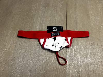 N2N White Stars Cotton G-String Thong Size L | eBay