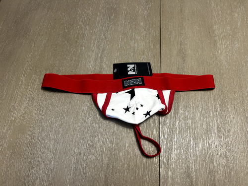 N2N White Stars Cotton G-String Thong Size L | eBay