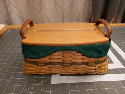 Longaberger 2002 Christmas Collection Traditions Basket - Red | eBay