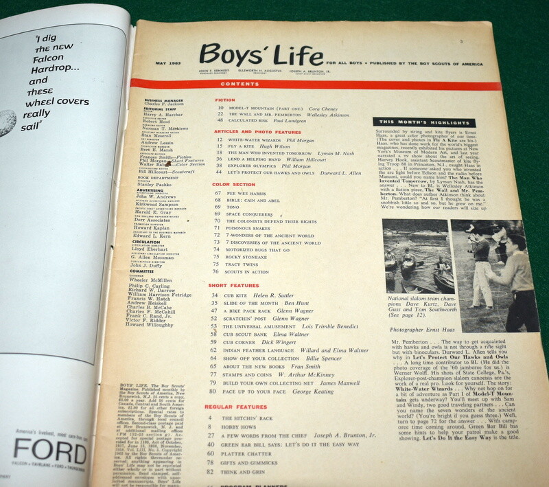 VINTAGE BOY SCOUT- 1963 BOYS' LIFE - MAY * | eBay