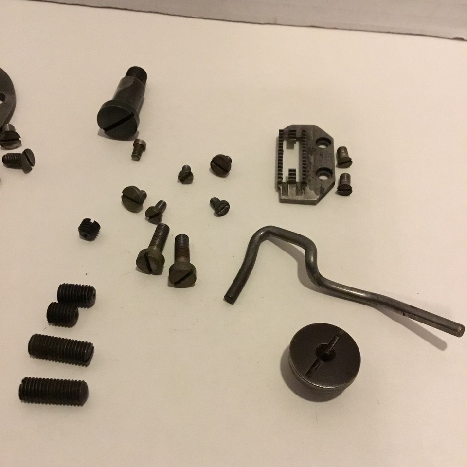 VTG Commercial Singer 241-12 Sewing Machine Needle/Bobbin Plate/FeedDog ...