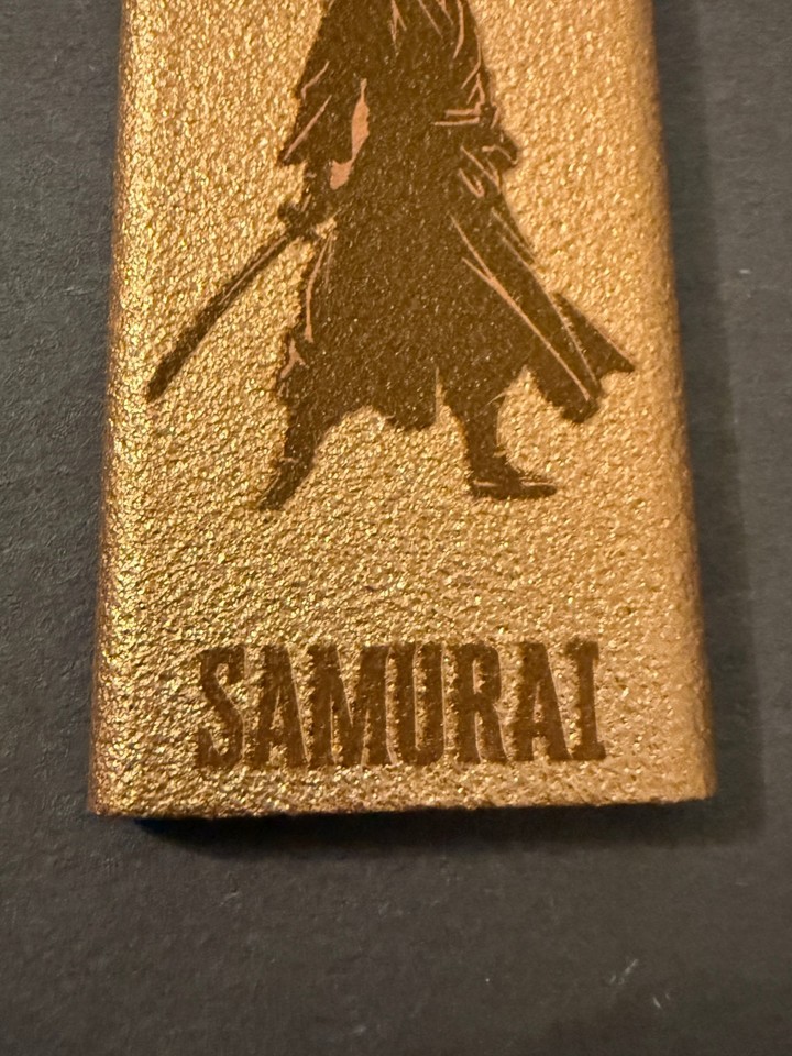 5 oz .999 Fine Copper Samurai Bar with Display Stand | Epic Warriors ...