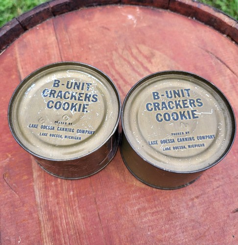 Post WWII Korean War Combat Ration B-Unit Crackers Cookie 1952 | eBay