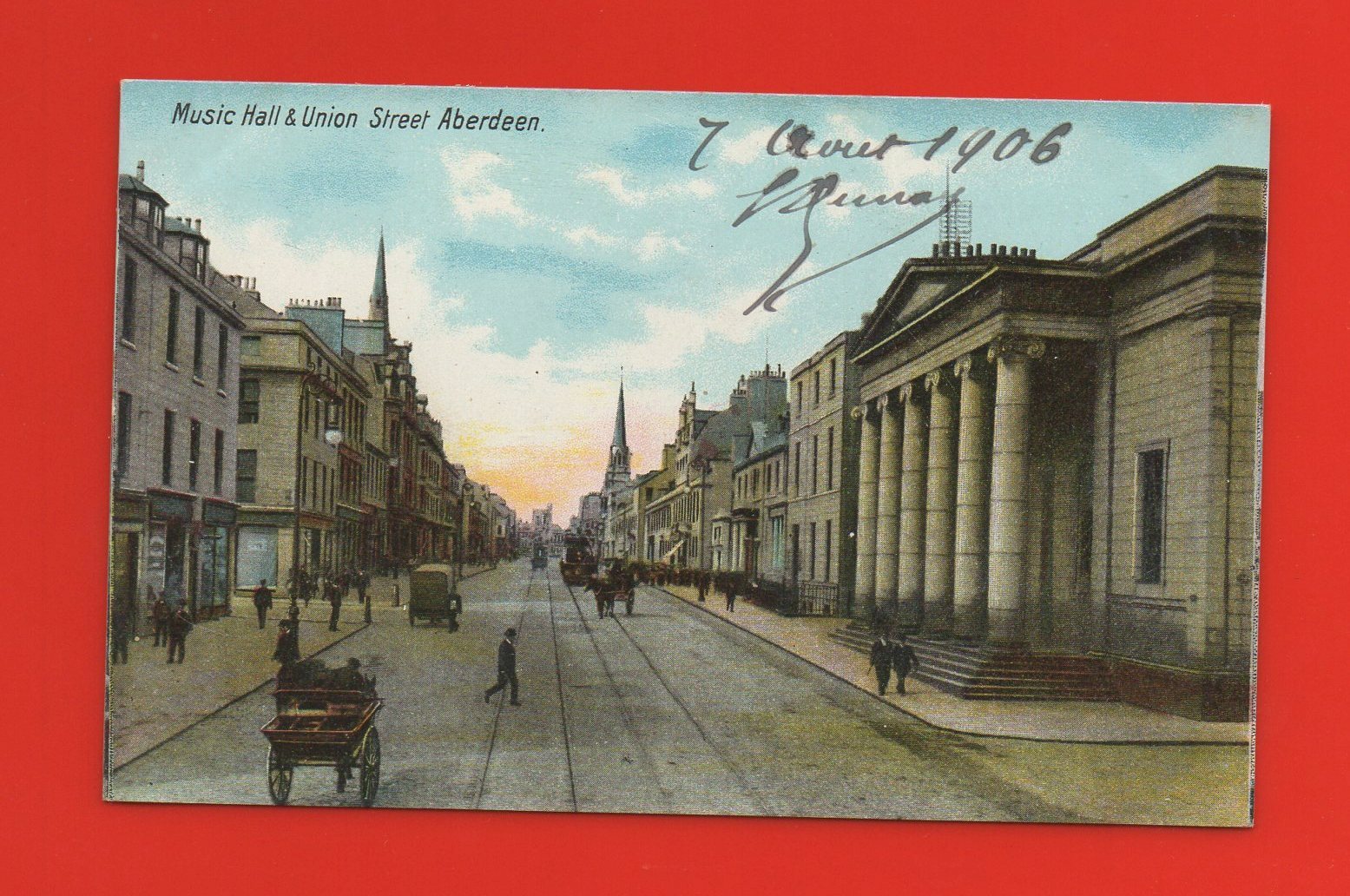 Royaume Uni - ABERDEEN - Music Hall and Union Street (K7469) | eBay