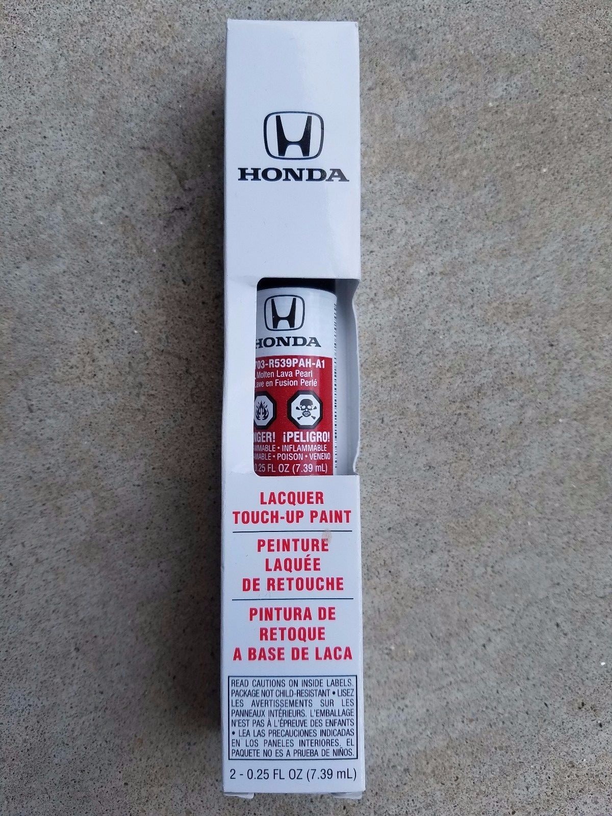 NEW GENUINE HONDA MOLTEN LAVA PEARL R539P TOUCH UP PAINT 08703-R539PAH ...