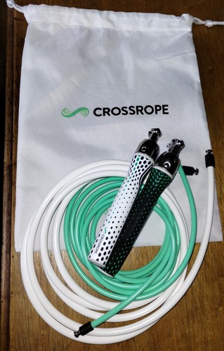 Crossrope Fitness Get Lean Set High End Jump Rope (8' ) 1/4 & 1/2 ...