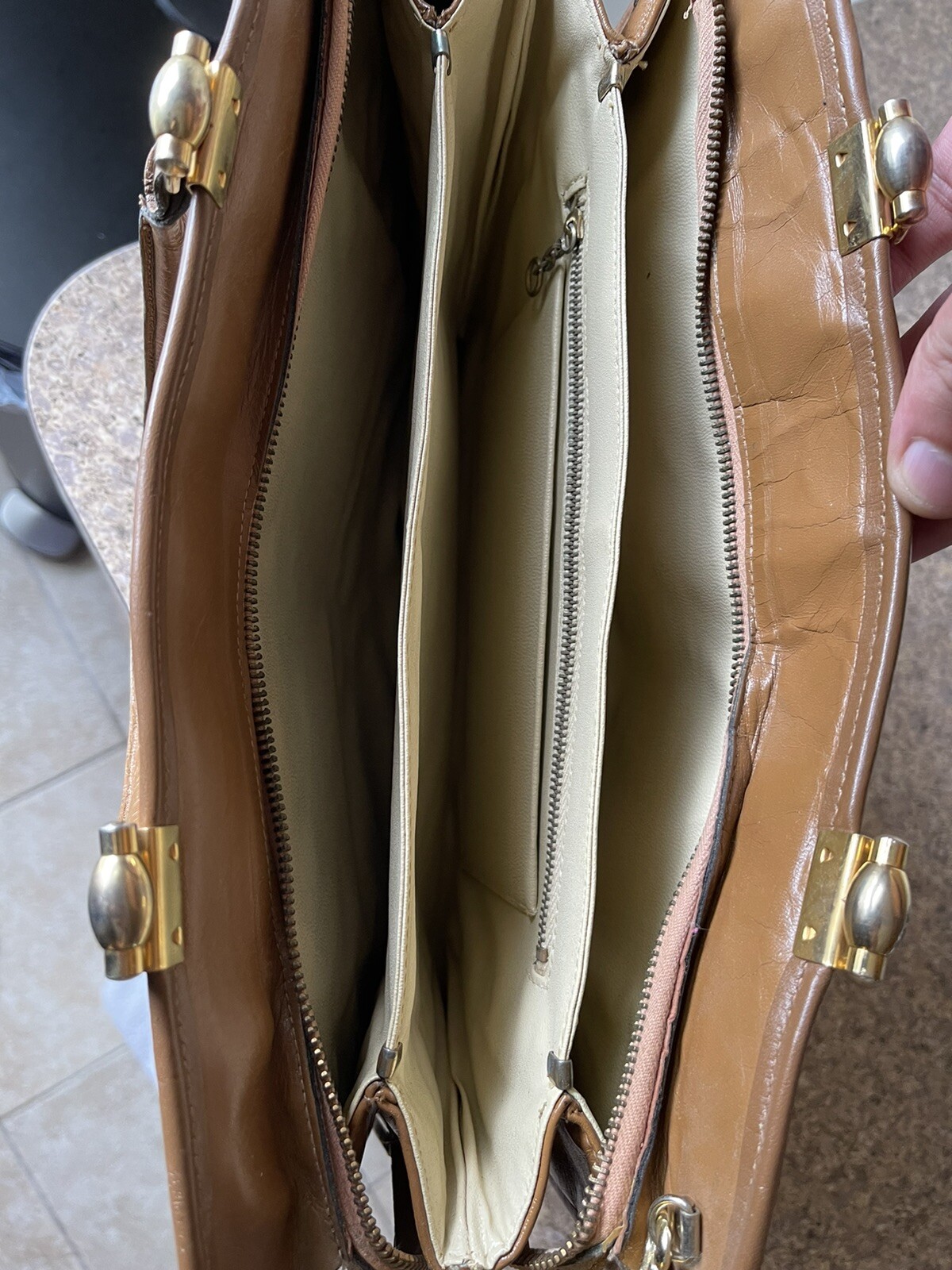 Rare Vintage Caprice Genuine Snakeskin Handbag Purse … - Gem