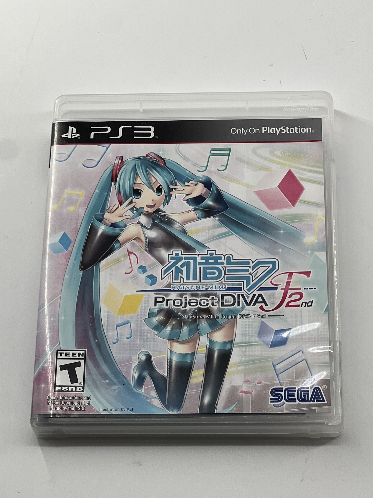 Hatsune Miku: Project DIVA F 2nd PS3 Complete Tested Sony Video Game