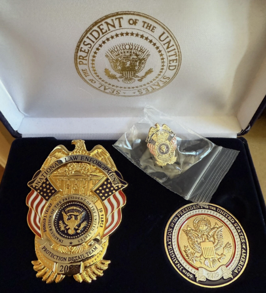 45 - 47 MATCHED SET! DONALD TRUMP PROTECTION DETAIL TEAM INAUGURATION ...