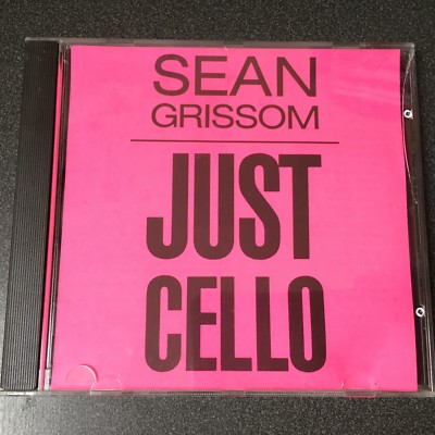 RARE CD Sean Grissom - Just Cello ENDPIN Records | eBay