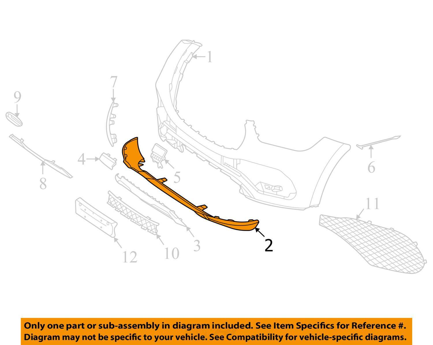 MERCEDES OEM 20-21 GLE350 Front Bumper Grille-Lower Panel 1678851900 | eBay