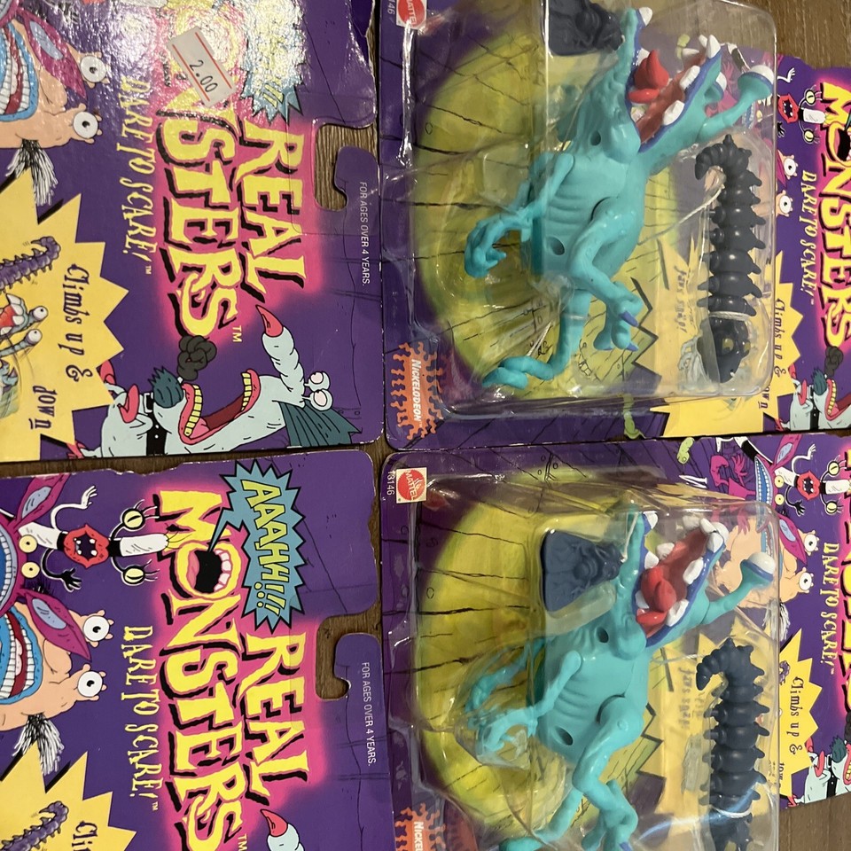 Nickelodeon's AAAHH!! Real Monsters 1995 NEW WERFEL Toy Action Figure ...