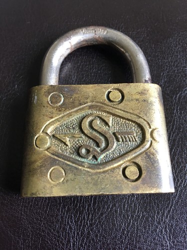 Vintage S Slaymaster Padlock Lock No Key Made In USA | eBay