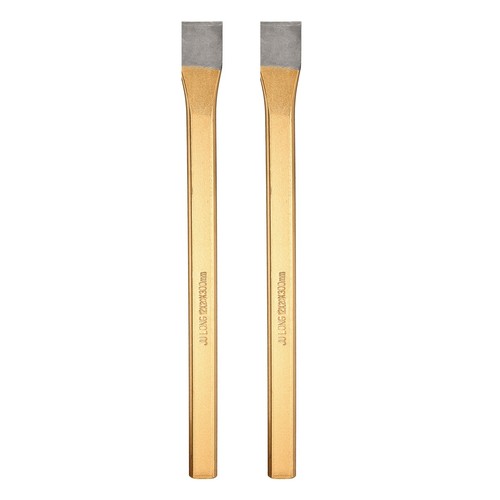 2pcs 4/5" Heavy Duty Cold Chisel 16" Long Alloy Steel Flat Cold Chisel ...